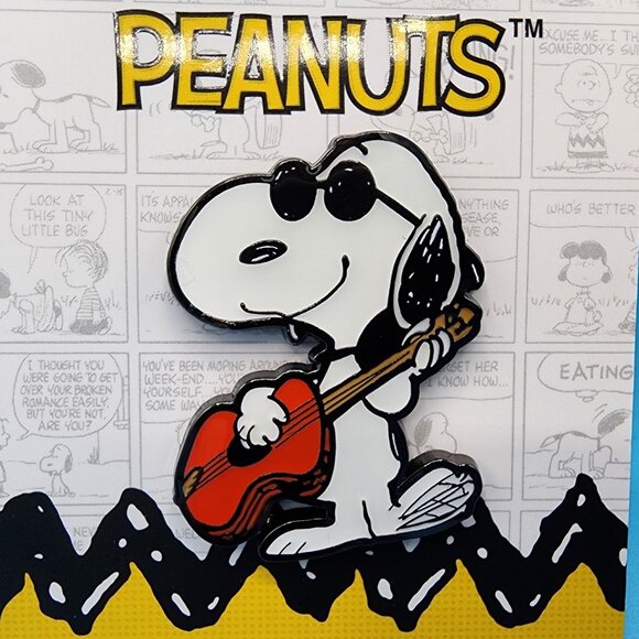 Loungefly | Accessories | Loungefly Peanuts Snoopy Joe Cool Guitar ...